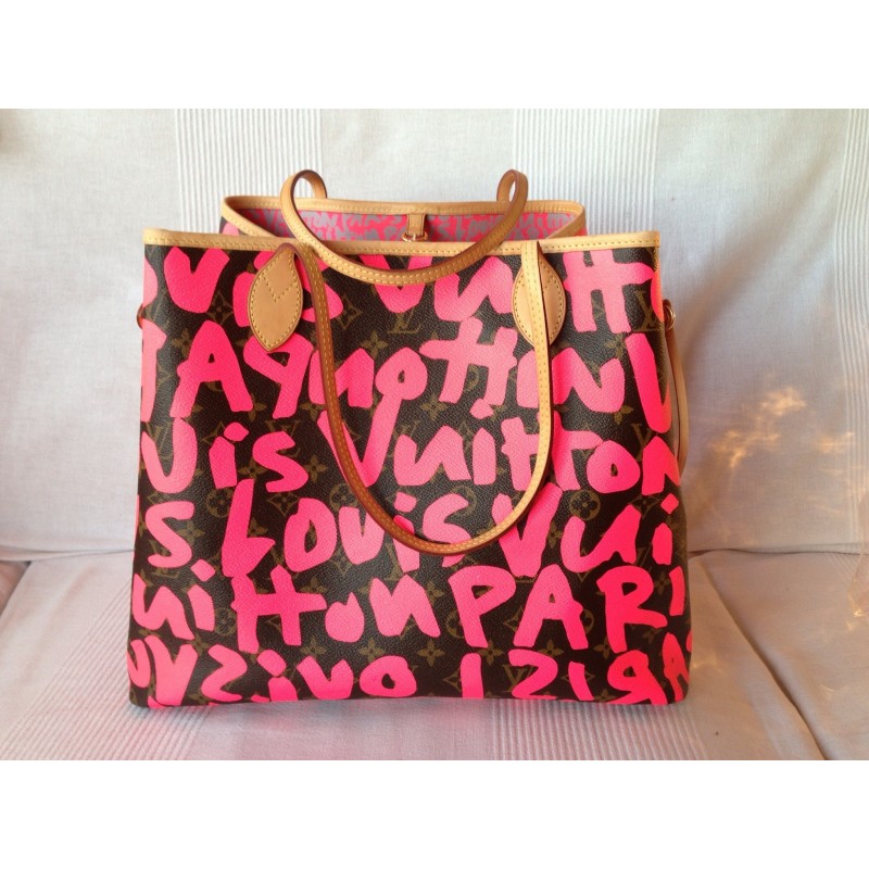 Louis Vuitton Neverfull Graffiti Pinky | Paul Smith