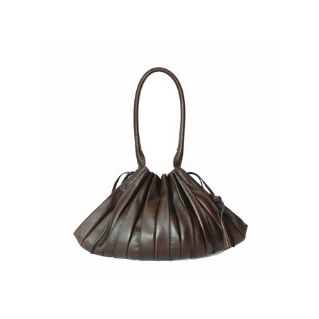 Sac de luxe ocasion Lupo - Abanico chocolat
